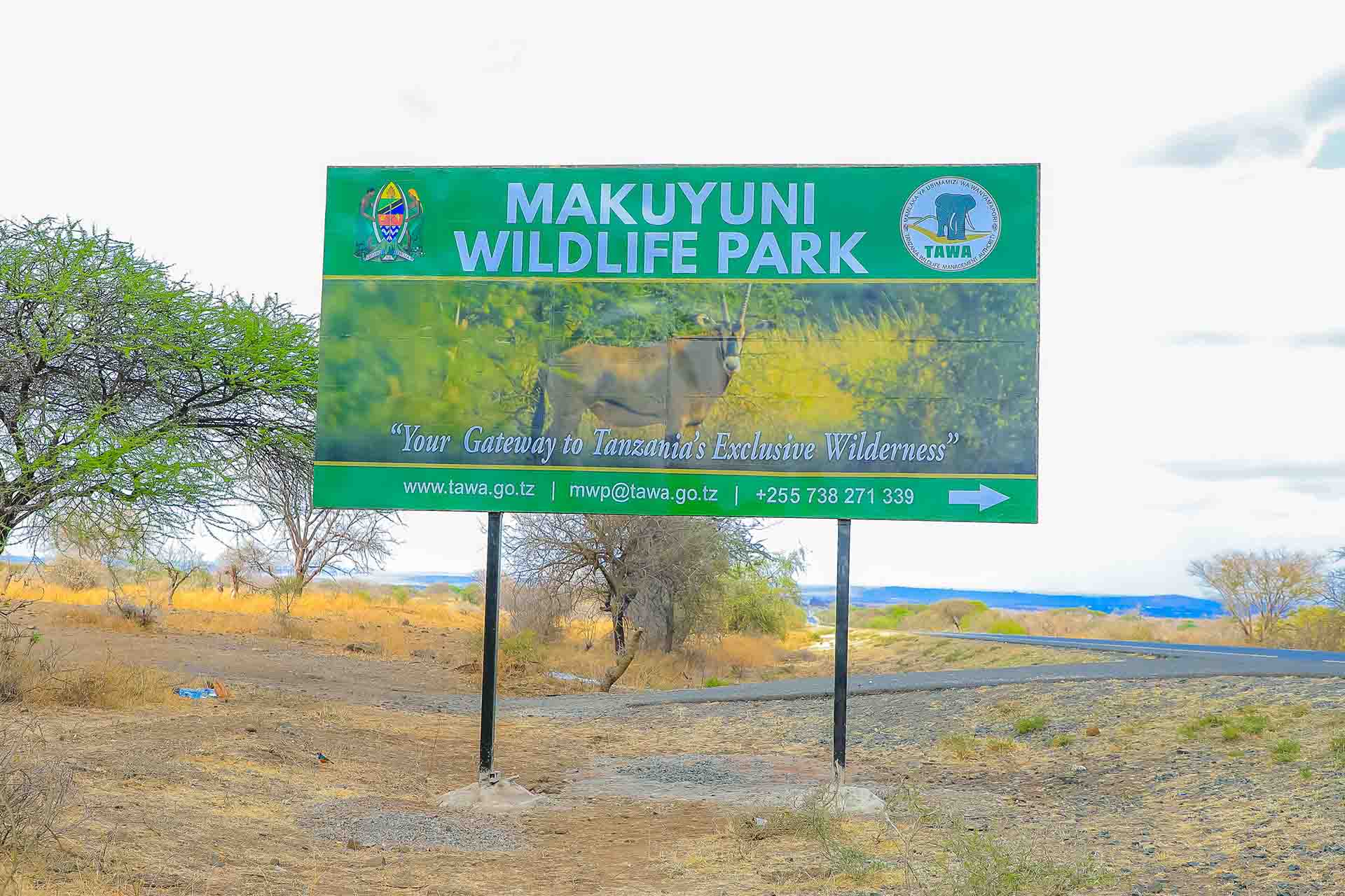 Makuyuni Wildlife Park - Nyamera Treks & Safaris